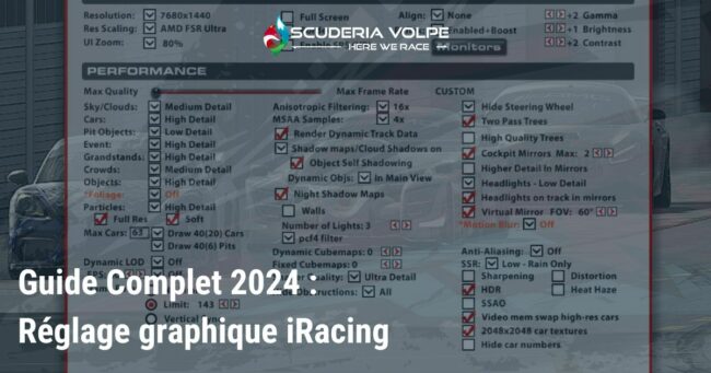 Le Blog iRacing ultime pour les pilotes - Scuderia Volpe